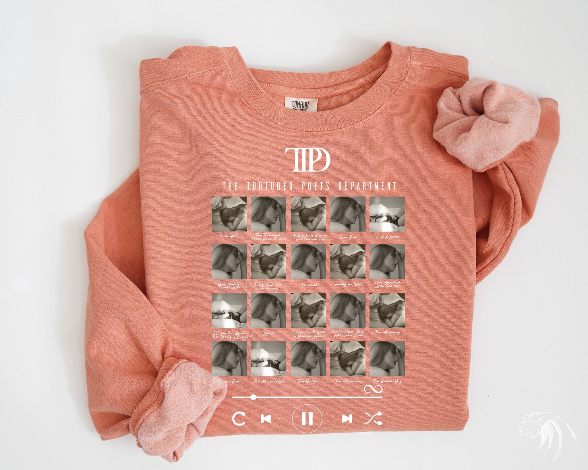 TTPD New Album Comfort Colors, Tortured Poet's 2024 Shirt, Ts Fan ...