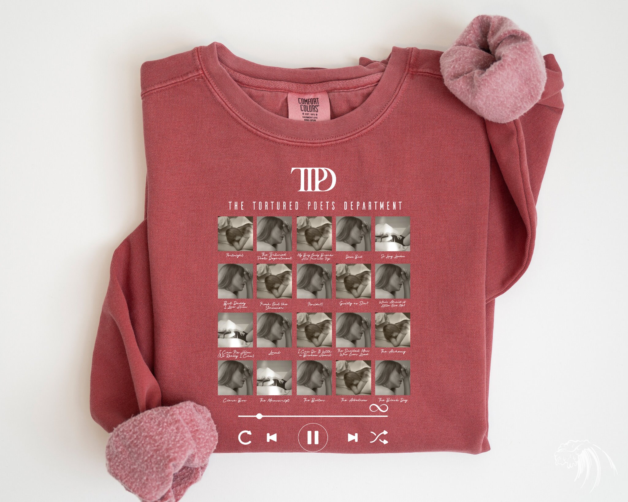 TTPD New Album Comfort Colors, Tortured Poet's 2024 Shirt, Ts Fan ...