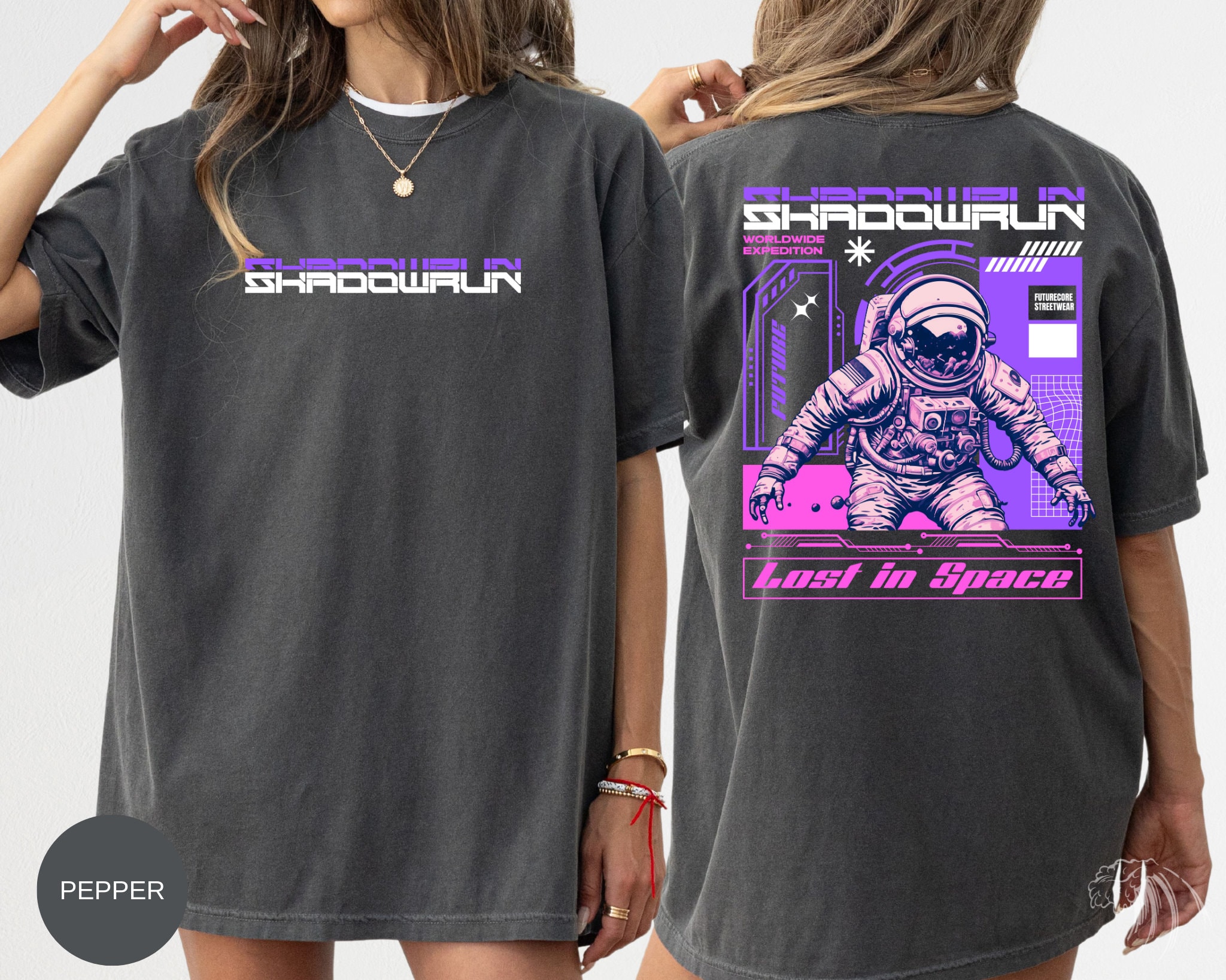 Shadowrun World Wide Expedition T-shirt, Lost in Space T-shirt ...