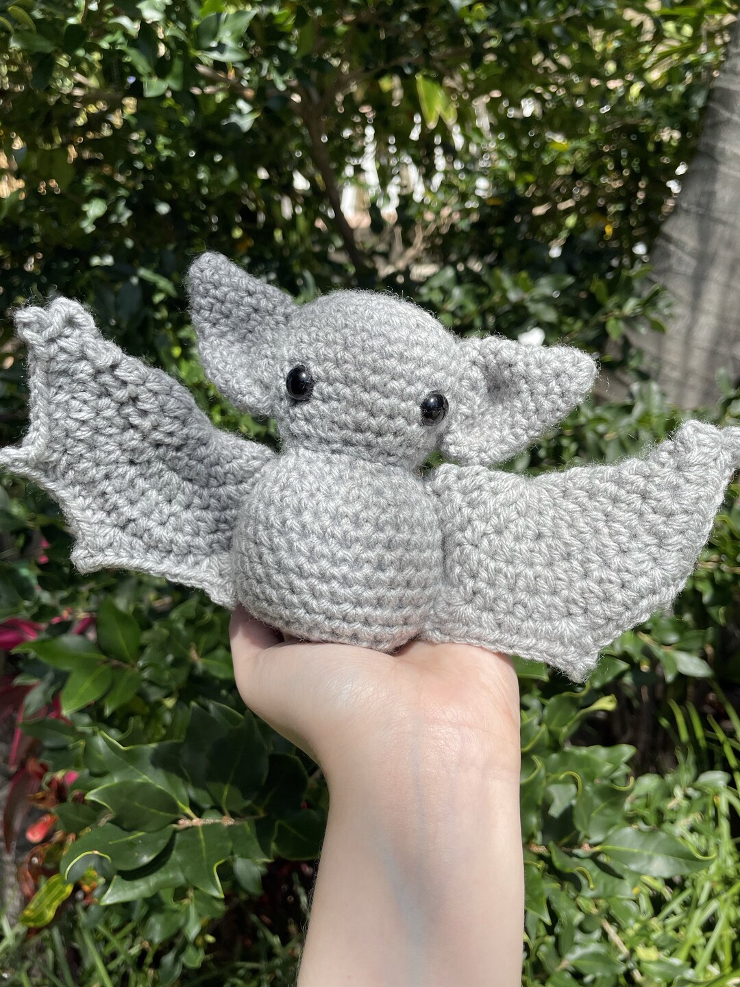 Bat Crochet Amigurumi Halloween Gift Best Amigurumi Crochet Medium Size ...