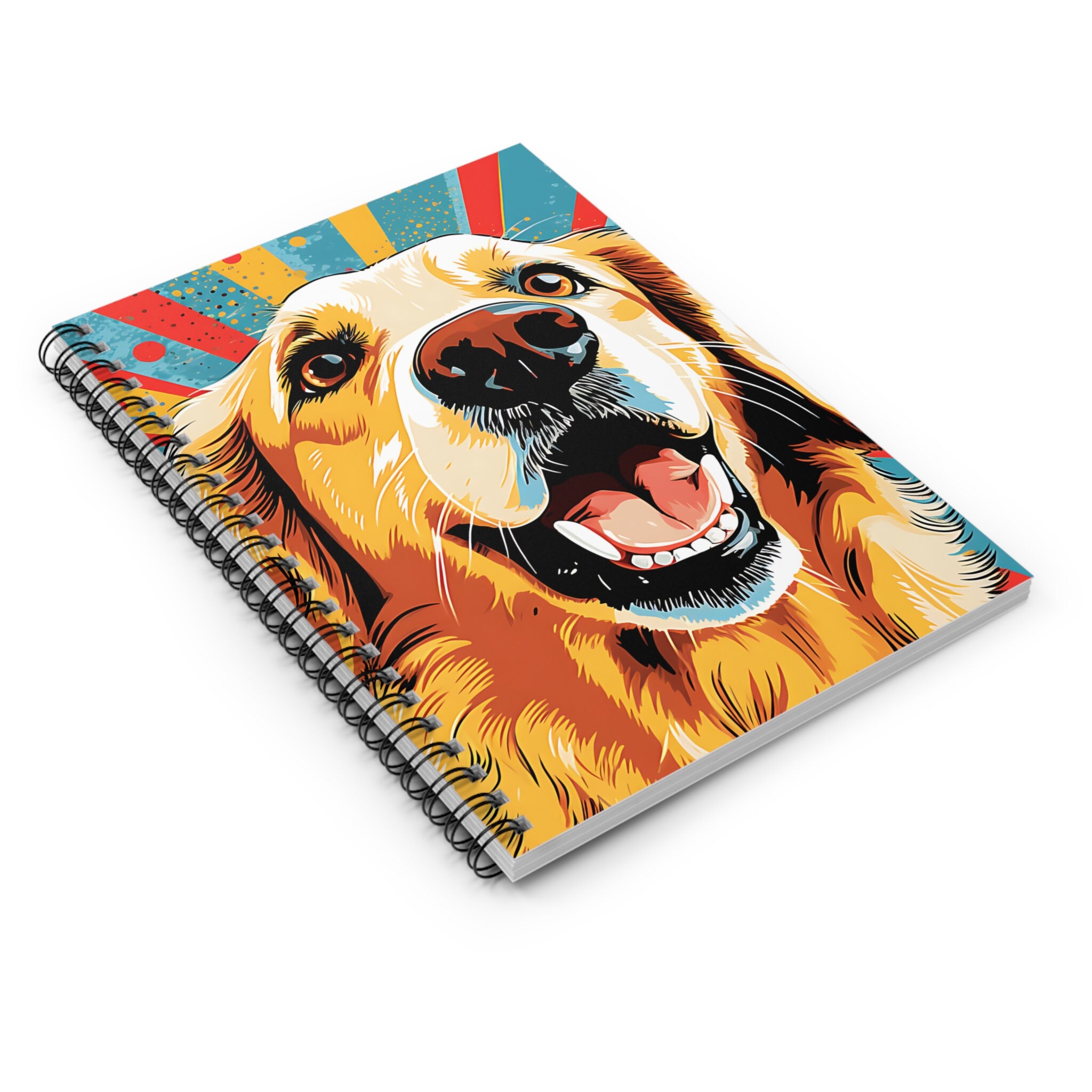 Customized Spiral Bound Notebook,spiral Bound Journal,popart Notebook With Custom Cover Art ...
