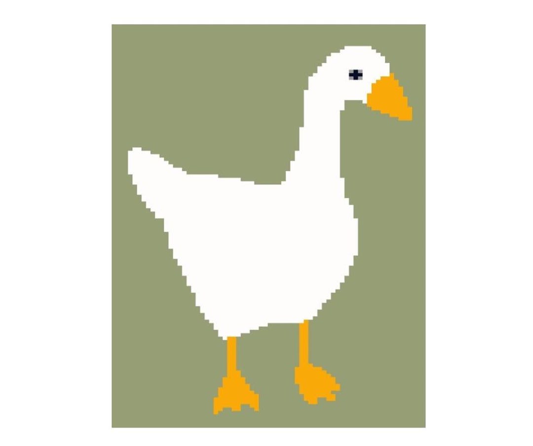 Knitting Pattern Goose, Easy-to-use Excel (xlsx.) Template for Knitting ...