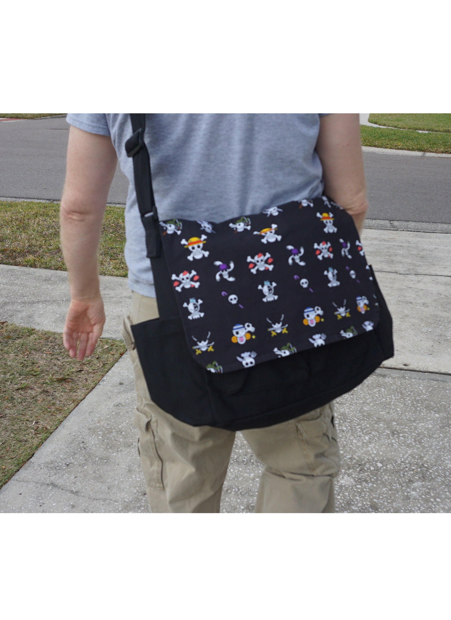 One Piece Book Bag Messenger Bag Anime Bag Gift - Etsy