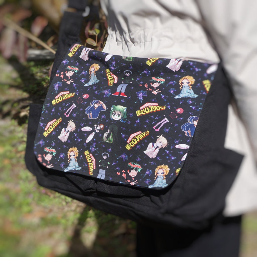 Anime Book Bag | Messenger Bag | Anime Bag Gift | Message Bag | Cross ...