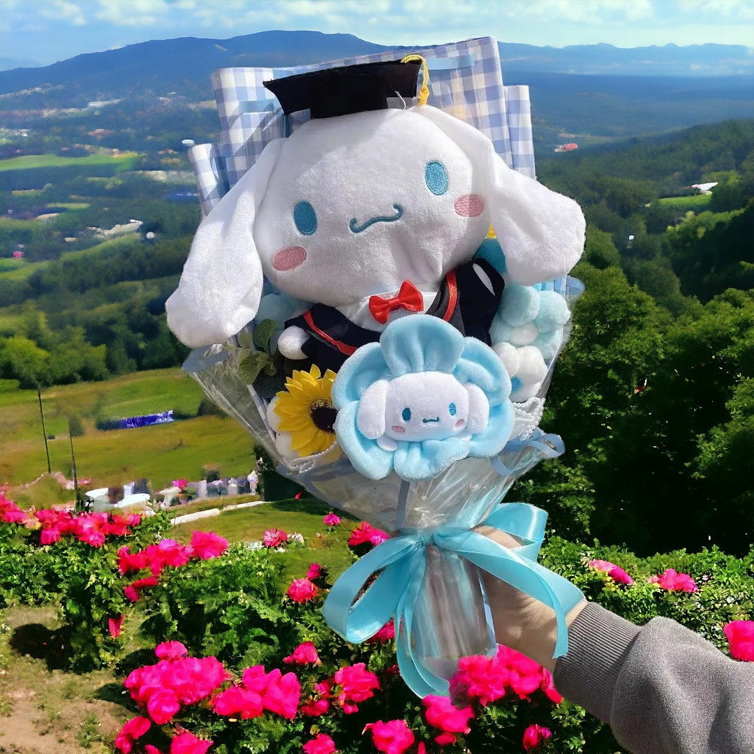 Sanrio Bouquet Graduation My Melody Kuromi Cinnamoroll Pochacco Hello ...