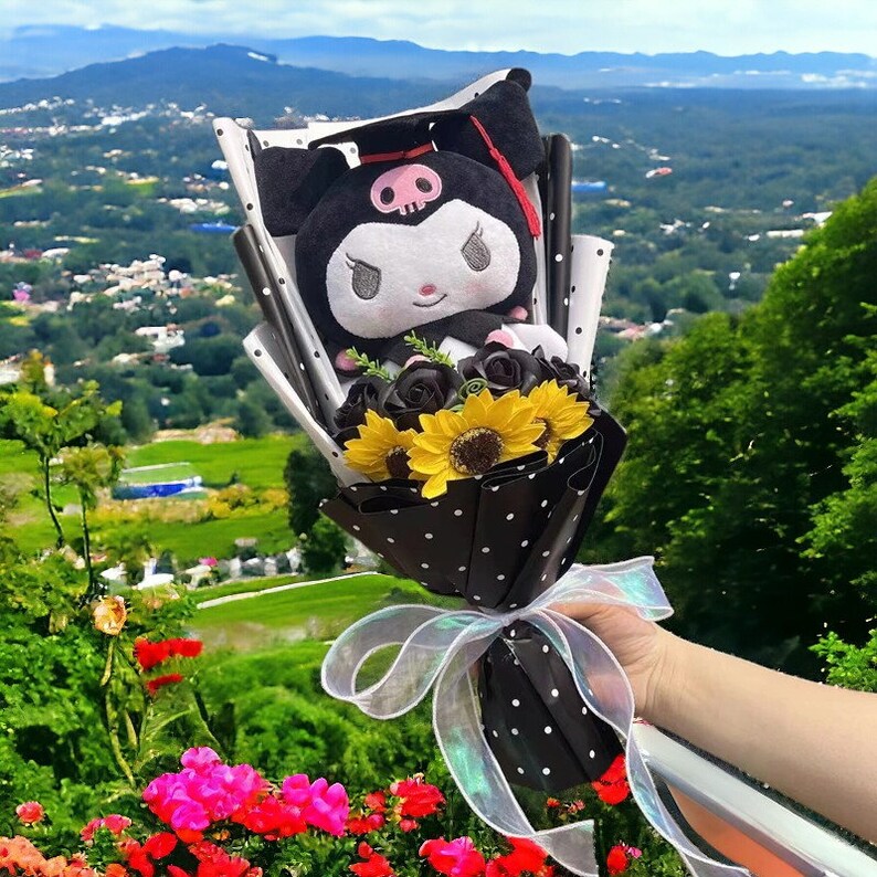 Sanrio Pochacco Bouquet Graduation My Melody Kuromi Cinnamoroll Hello ...