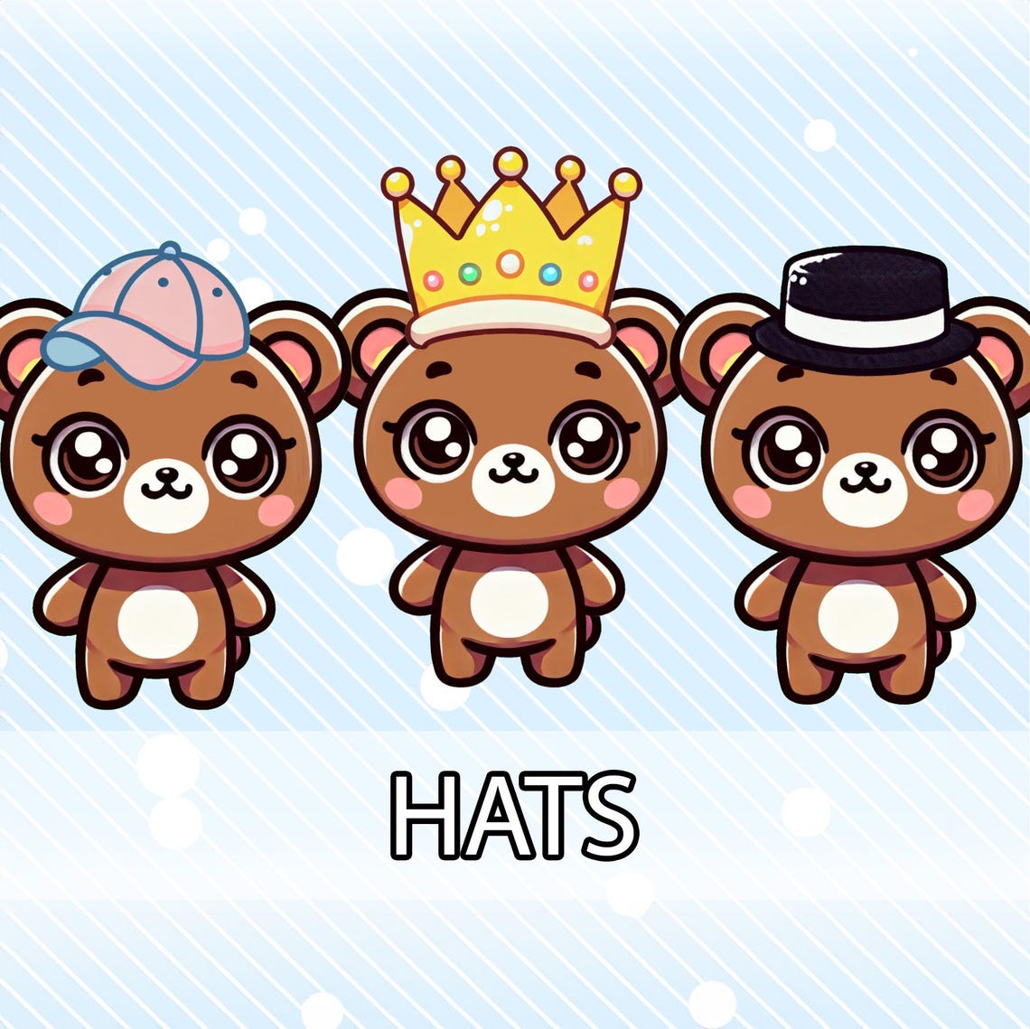 CUSTOMIZABLE VTUBER BEAR Ready to Use With Add-on Toggle-able Outfits ...