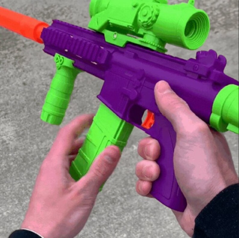 M416 Shell Ejecting Dart Blaster Blowback Fidget Toy, Cosplay / Prop ...