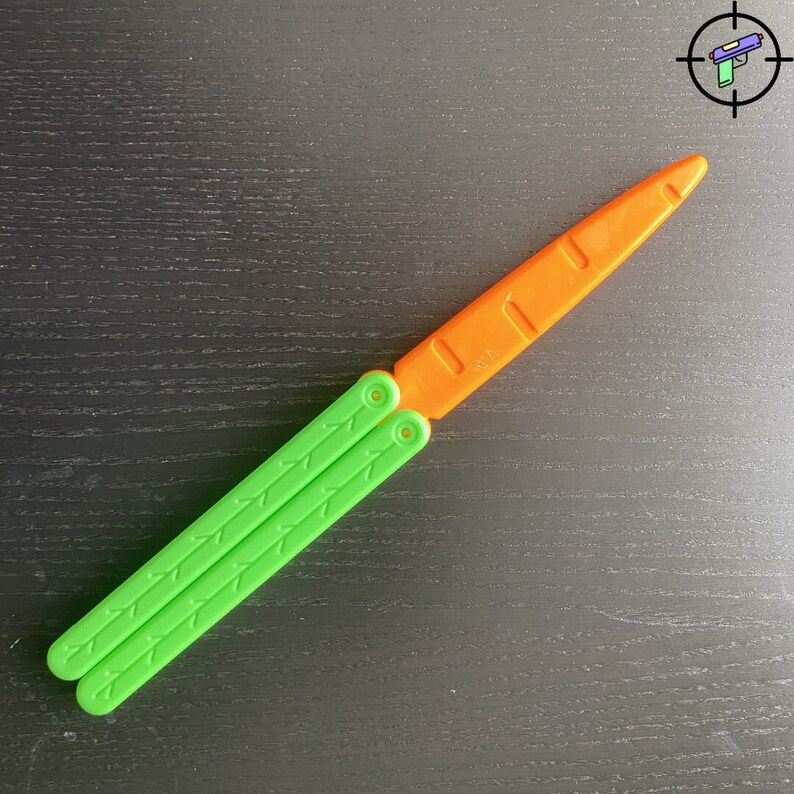 Carrot Butterfly Fidget Toy, Cosplay Prop,satisfying Birthday Gift for ...