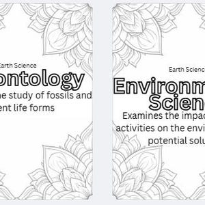 Science Fun | Branches of Science- 16 Coloring Pages for Kids ...