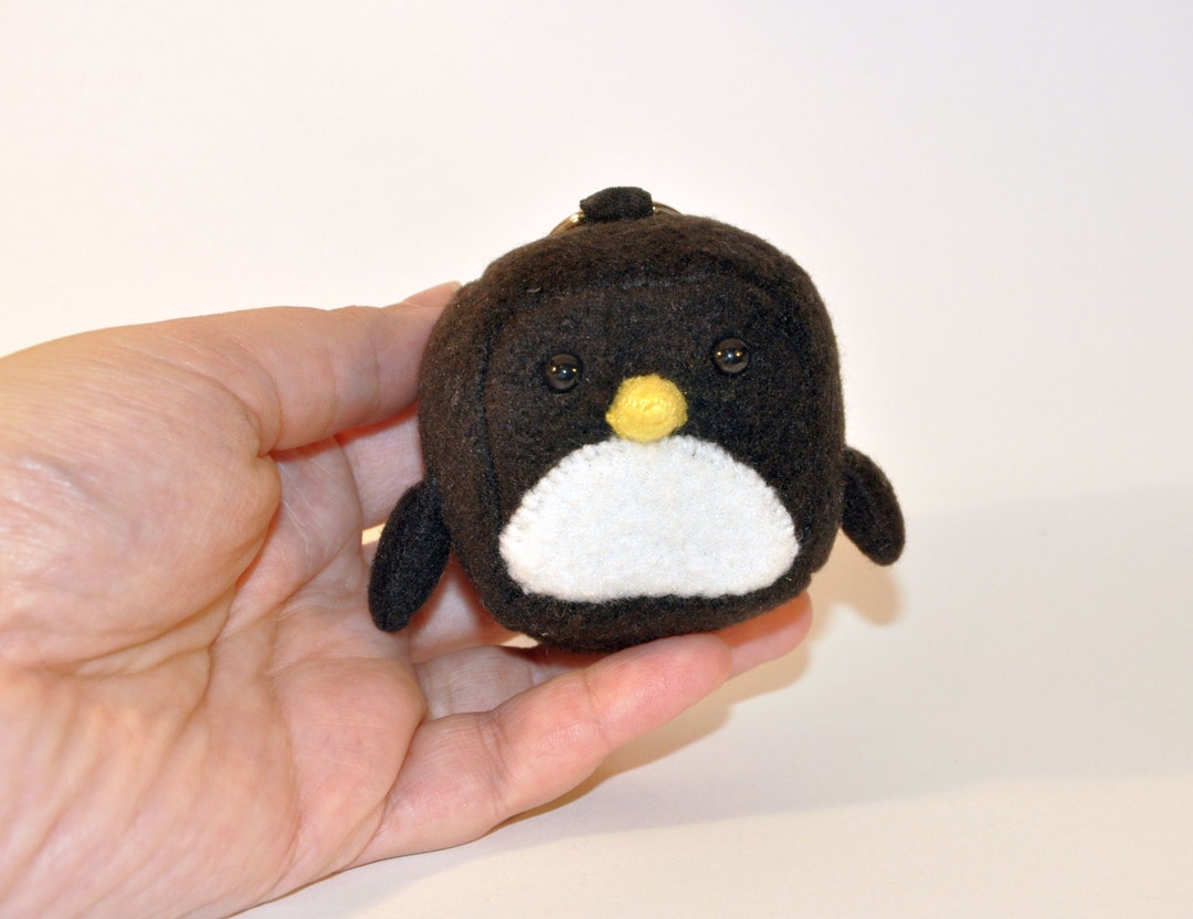 Kawaii Cube Penguin Keychain Plush, Keychain Kawaii Stuffed Toy - MADE ...