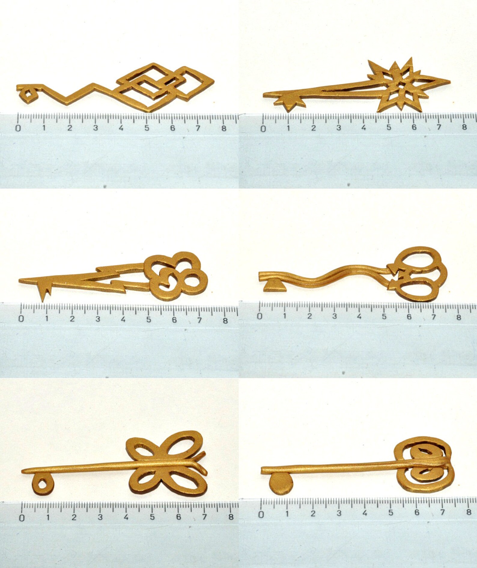 Keys of Harmony Pendants MLP Jewelry Kawaii Polymer Clay - Etsy