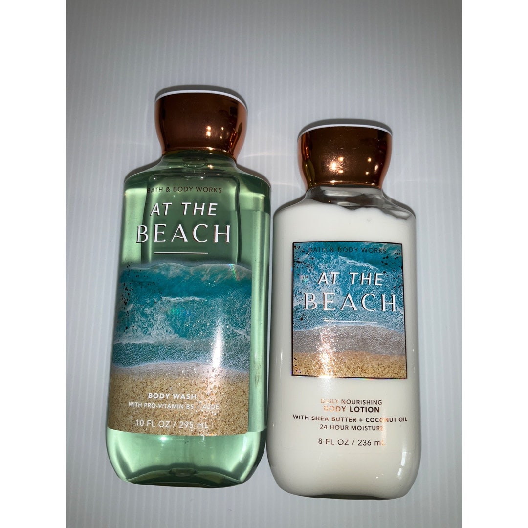 Bath & Body Works AT THE BEACH Body Lotion Body Wash - Etsy