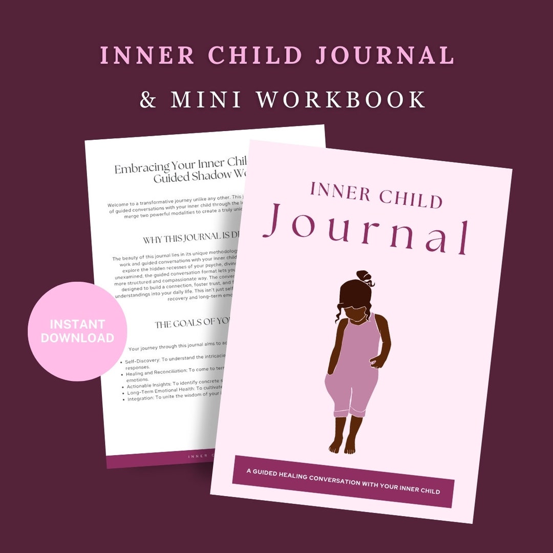 Inner Child Healing Journal and Workbook- Self Development Workbook ...