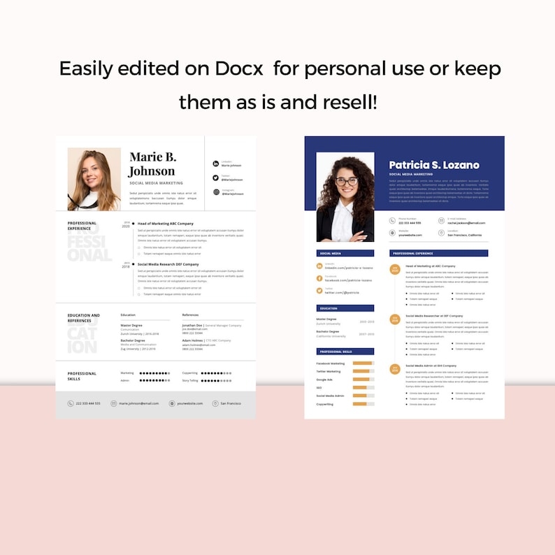 CV Resume Templates With Private Label Rights PLR and Master Resell ...