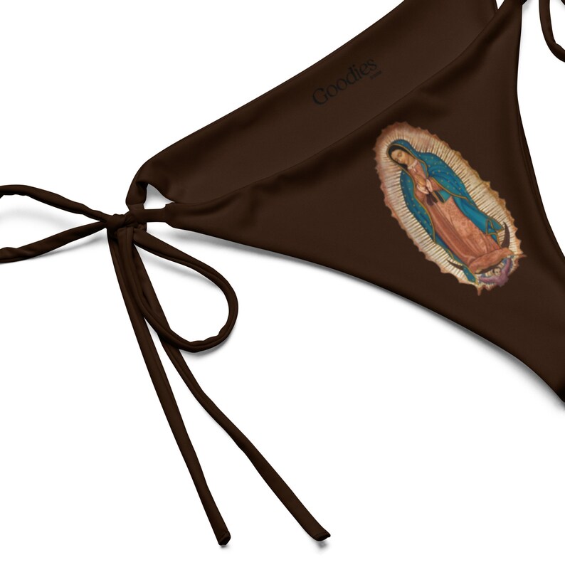 Virgin Mary Bottom , Our Lady of Guadalupe Bikini, Triangle Bikini - Etsy