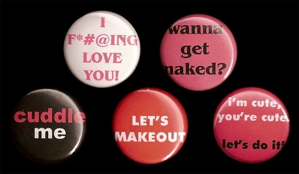 Button Pack the Button Pack for Romantics | Etsy