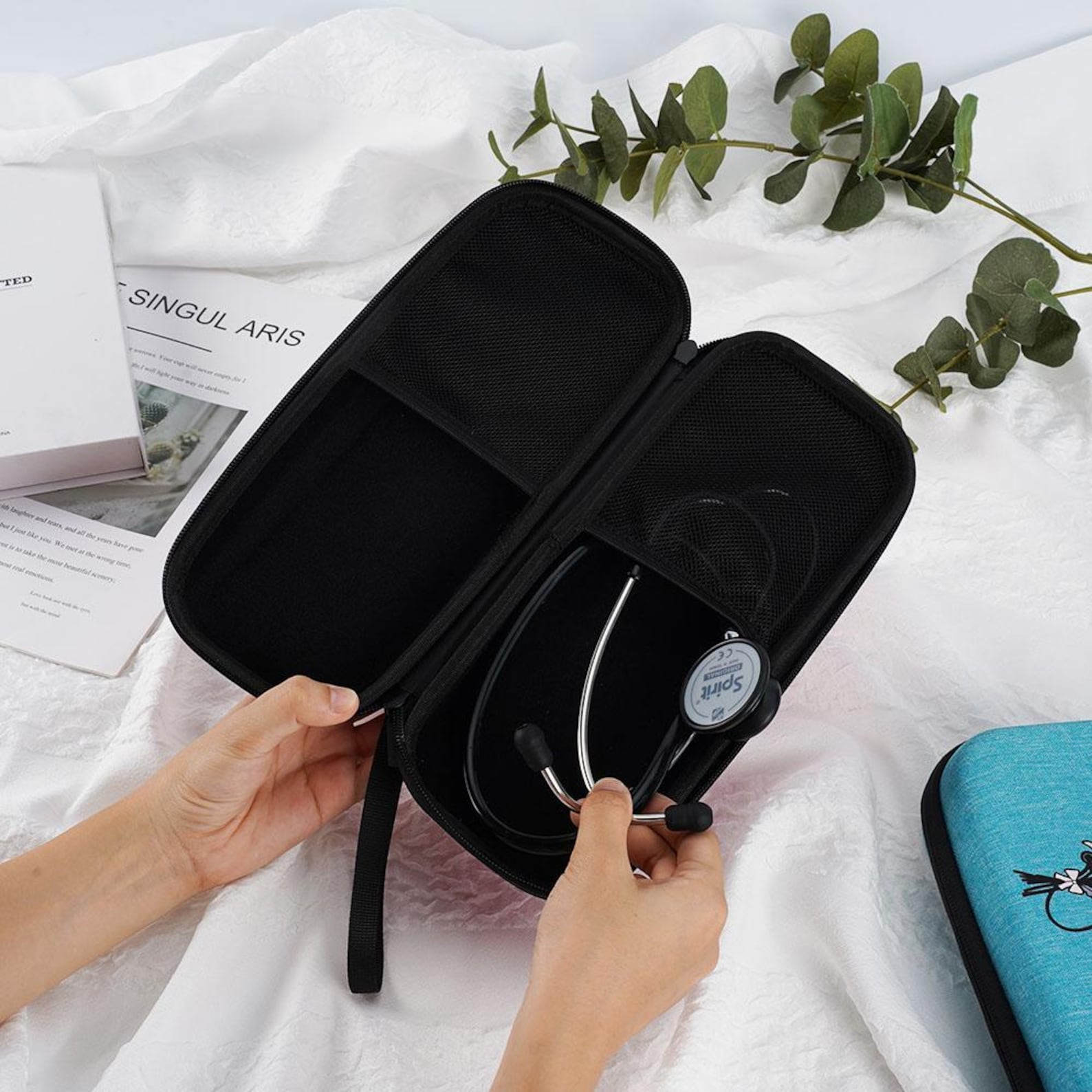 Stethoscope Case Personalized Birth Flower Custom Stethoscope Storage ...