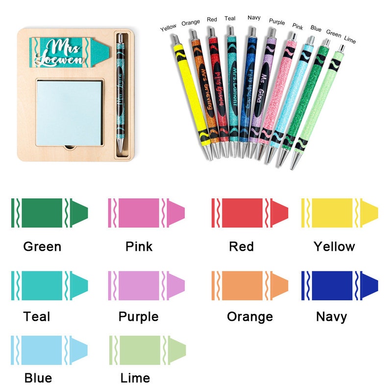 Personalized Sticky Note , Teacher Appreciation Back to School Gifts ...
