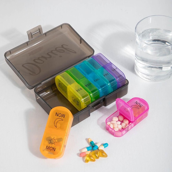 Portable Pill Box - Etsy UK