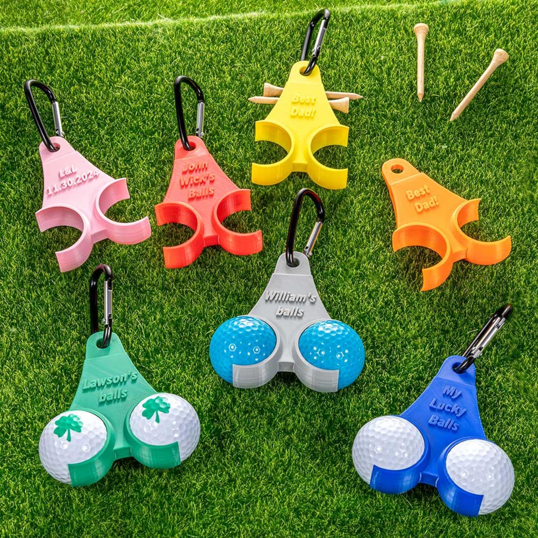 My Lucky Balls Golf Ball Holder Golf Gag Gift Golf Gift for Men Funny ...