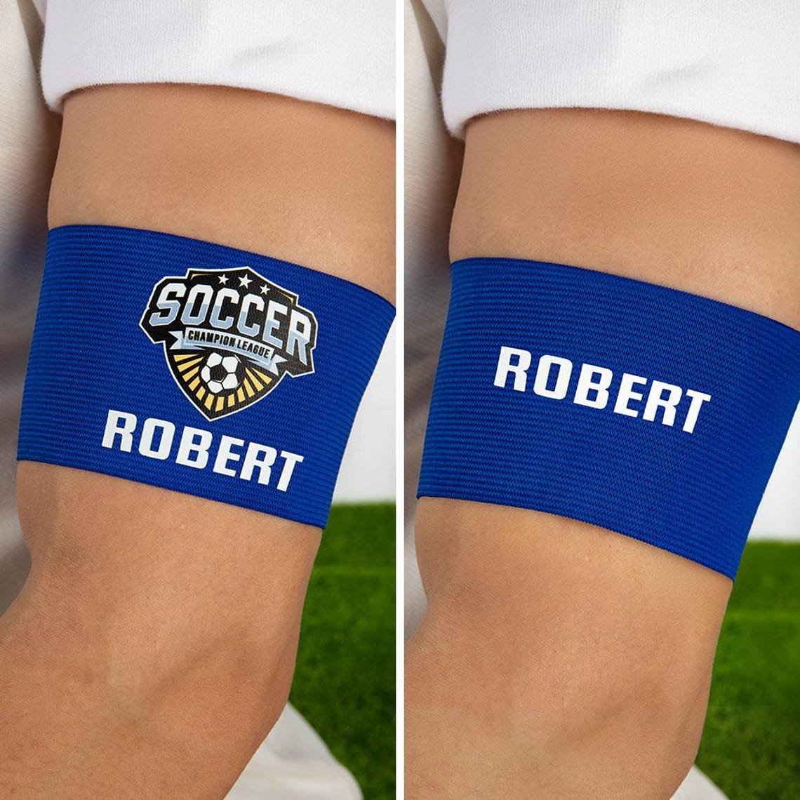 Custom Soccer Captain Armband With Team Logo and Name Arm Band for ...