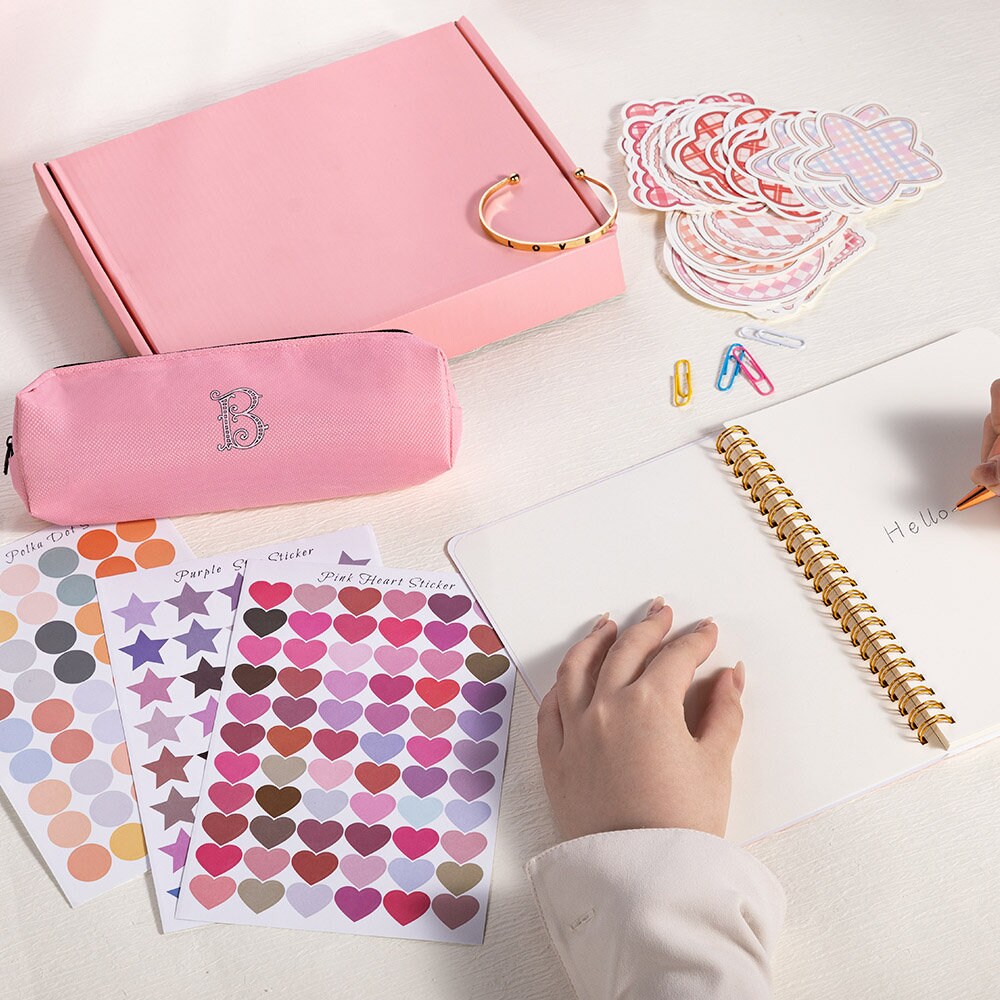 DIY Journal Set for Tween Teen Girls,stationery Set,scrapbook&diary ...