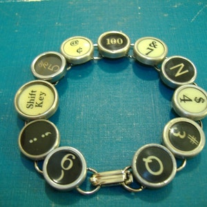 Treasure Trove: 6 Exclusive Typewriter Key Bracelets With a Fusion of ...
