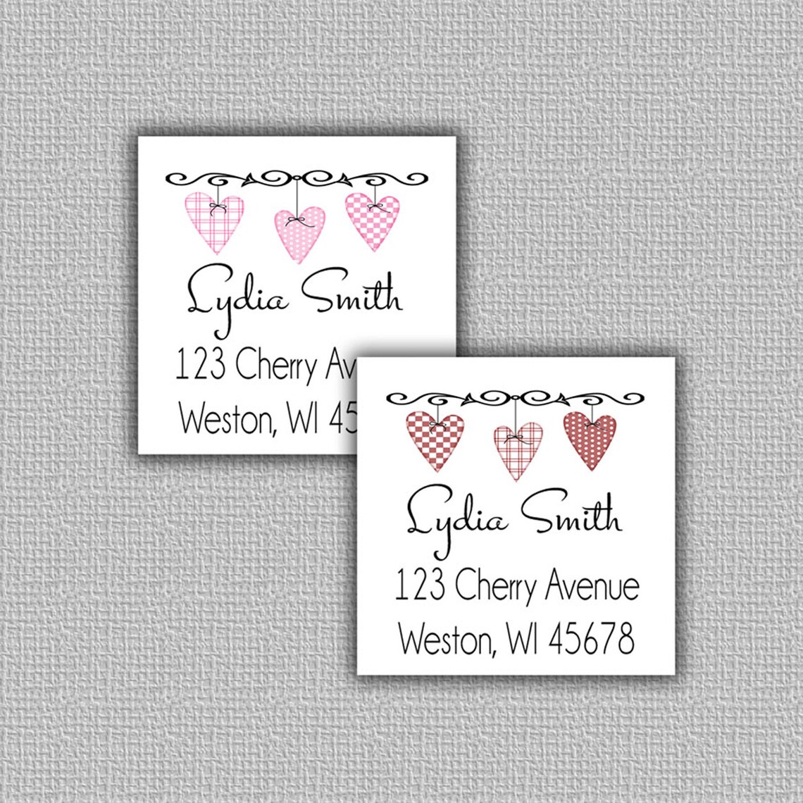 Personalized Return Address Label Stickers or Gift Tag - Etsy