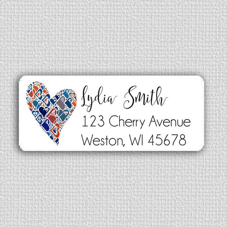 Personalized Custom Mailing Label and Gift Tag Sticker - Etsy