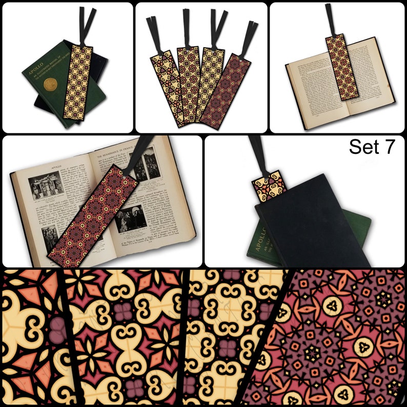 Laminated Bookmark With Ribbon Book Worm Book Mark Gift for - Etsy