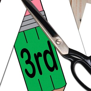 Printable Pennant Banner for Bulletin Boards Welcome Back - Etsy