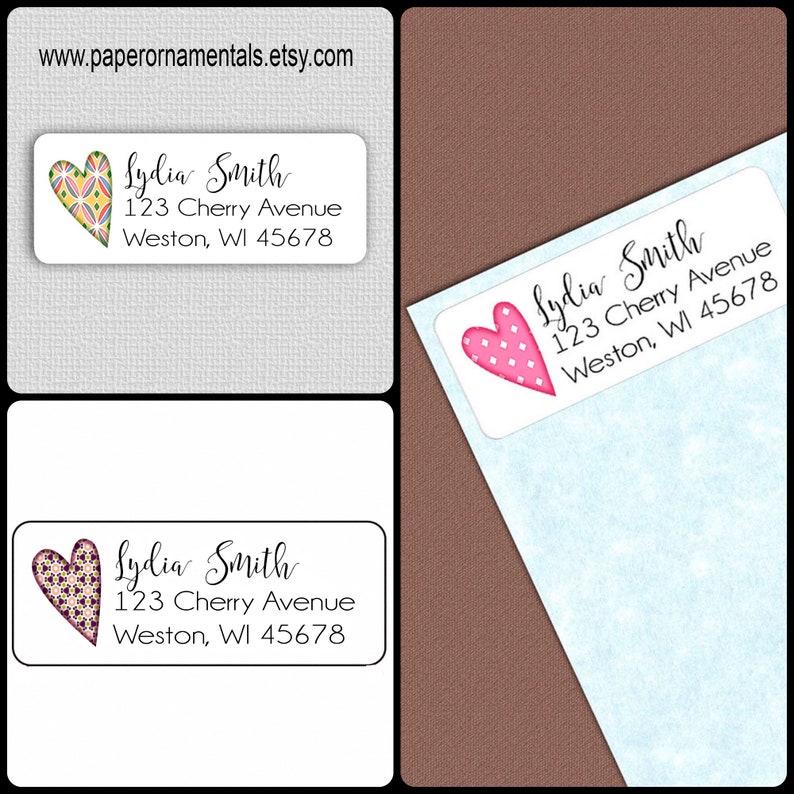 Address Label Sticker for Snail Mail and Custom Gift Tags - Etsy