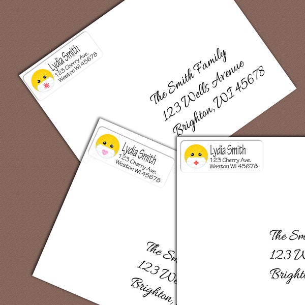 Smiley Face Mail Stickers - Etsy