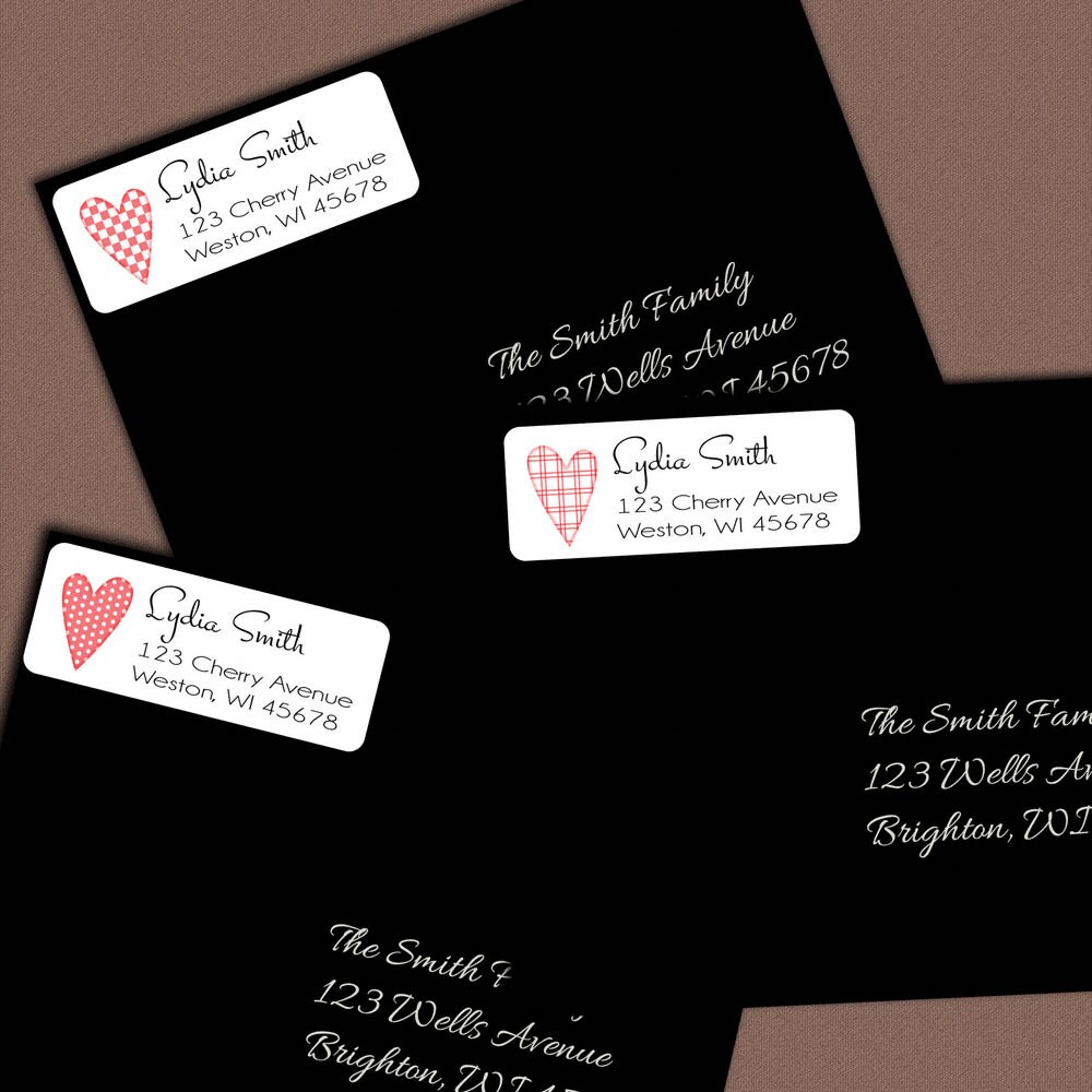 Address Labels Personalized Return Address Label Stickers | Etsy