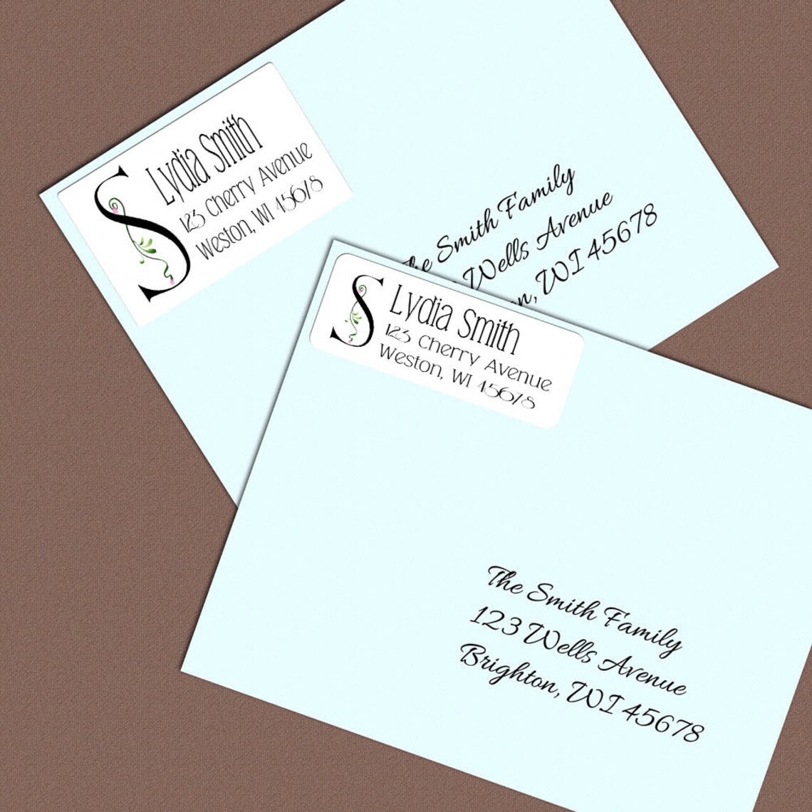 Personalized Return Address Label or Gift Tag Stickers Snail - Etsy