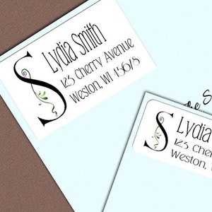 Personalized Return Address Label or Gift Tag Stickers Snail - Etsy