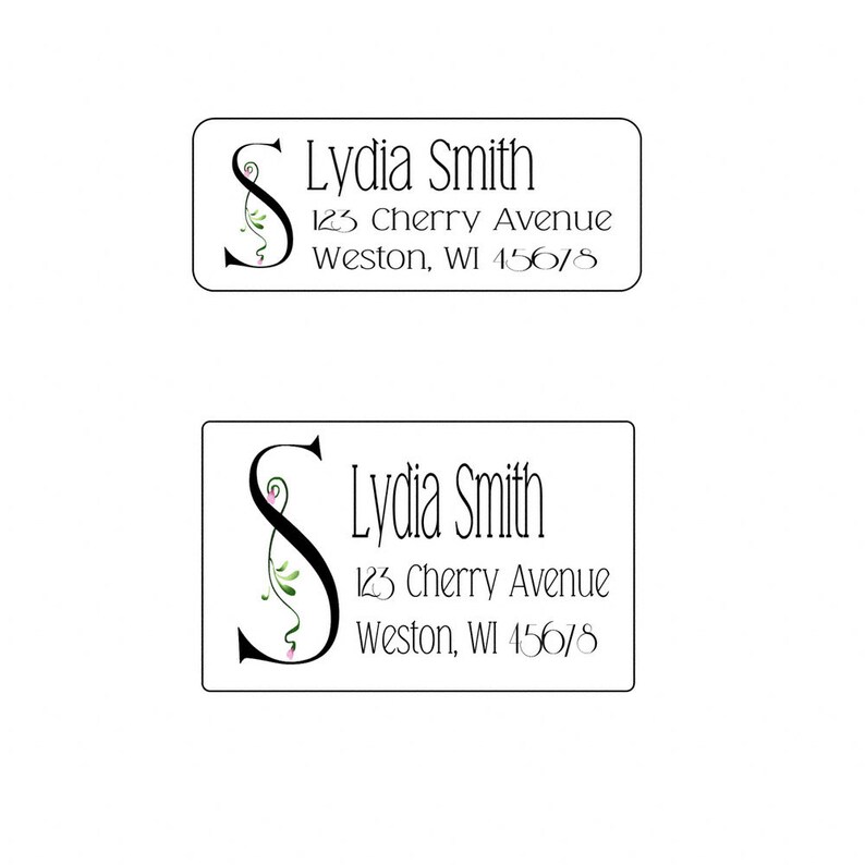 Personalized Return Address Label or Gift Tag Stickers Snail - Etsy