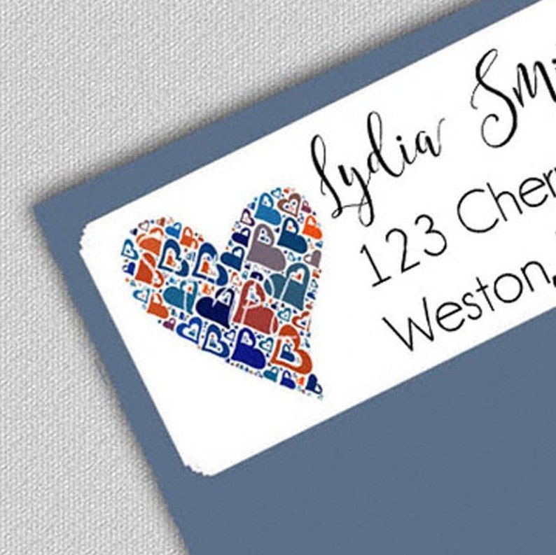 Personalized Custom Mailing Label and Gift Tag Sticker - Etsy