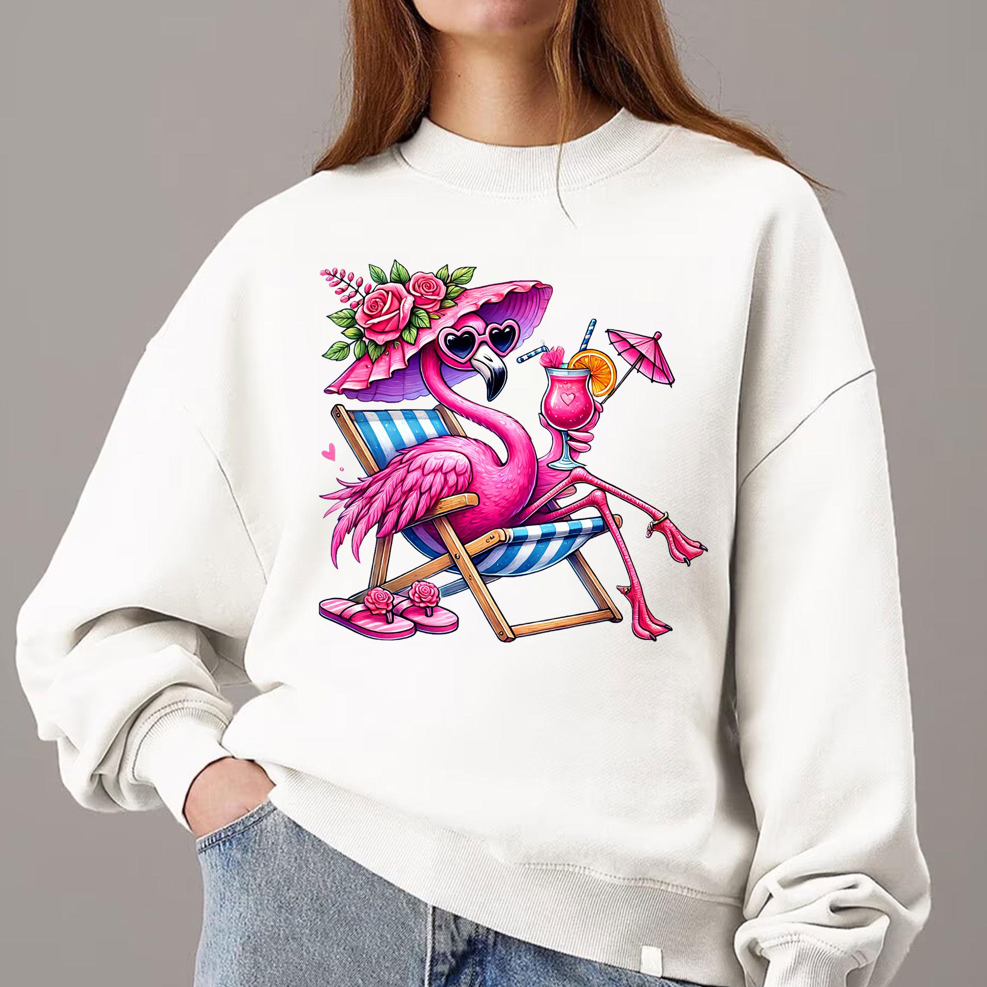 Pink Flamingo With Sunglasses PNG SVG, Flamingo Vacation, Holiday ...