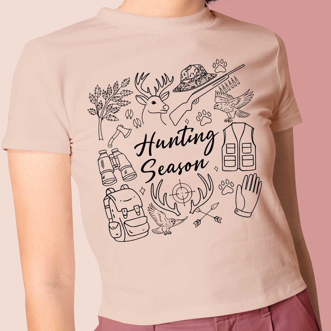 Hunting Season Design, Hunting Shirt Design, Outdoor Hunting Design ...