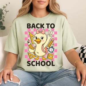 Back to School PNG SVG, Silly Goose Back to School, Retro Goose Humor ...