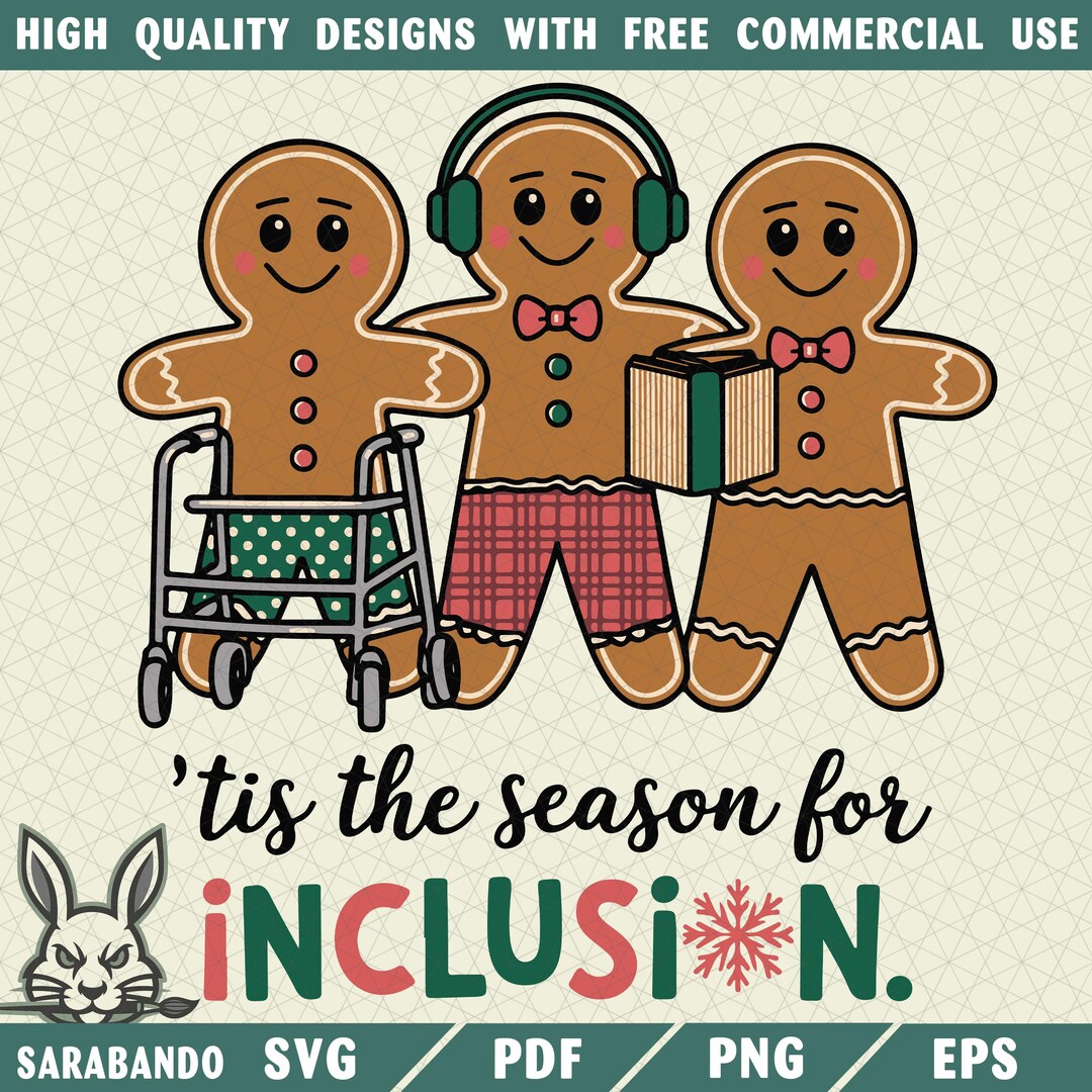 Tis the Season for Inclusion PNG SVG, Special Education Png, Inclusion ...