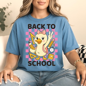 Back to School PNG SVG, Silly Goose Back to School, Retro Goose Humor ...