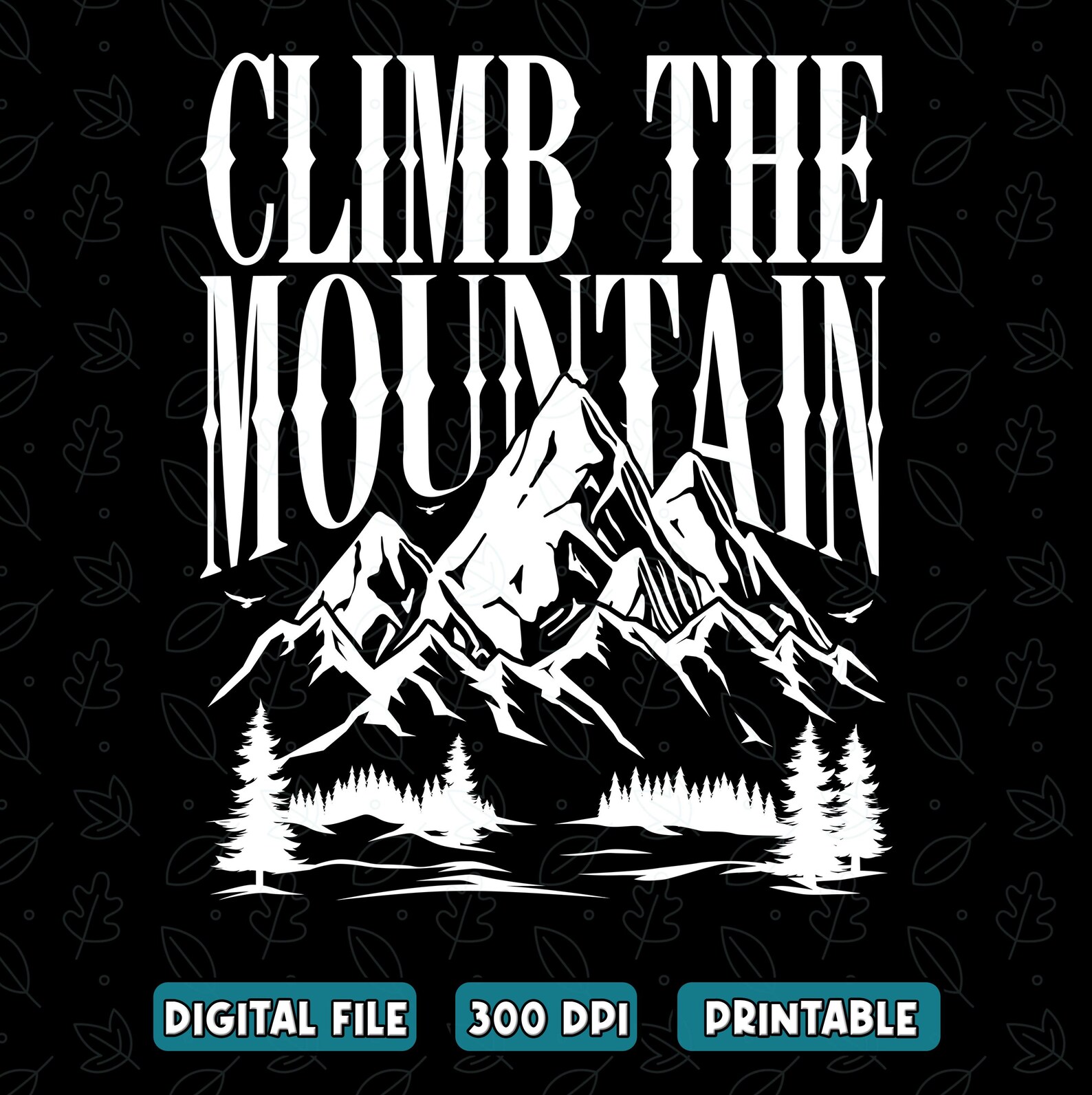 Climb the Mountain PNG SVG, Bookish Velaris Design, Sjm Merch Clipart ...
