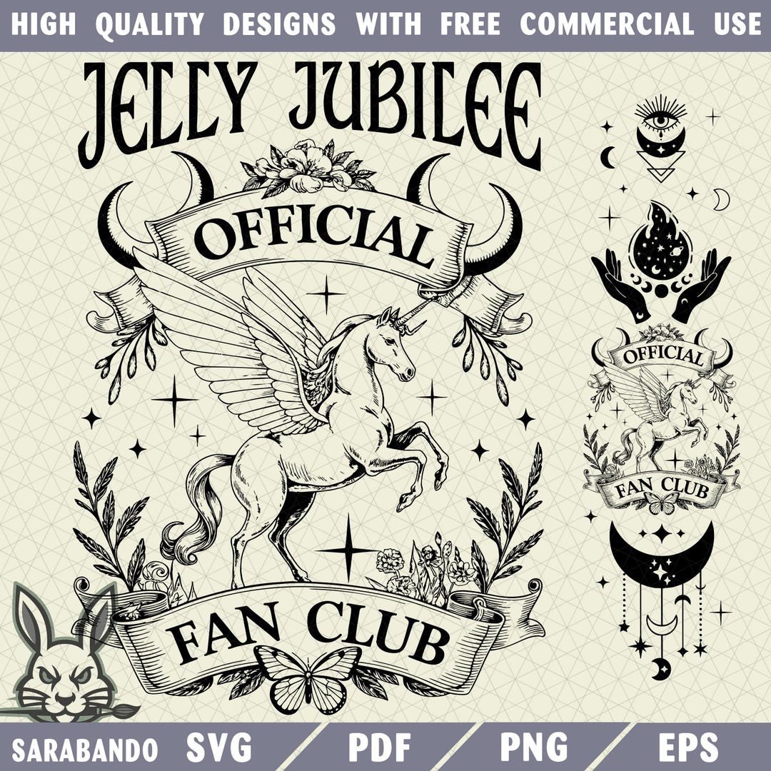 Jelly Jubilee Crescent City PNG SVG, Bryce Quinlan Shirt Png, SJM Merch ...