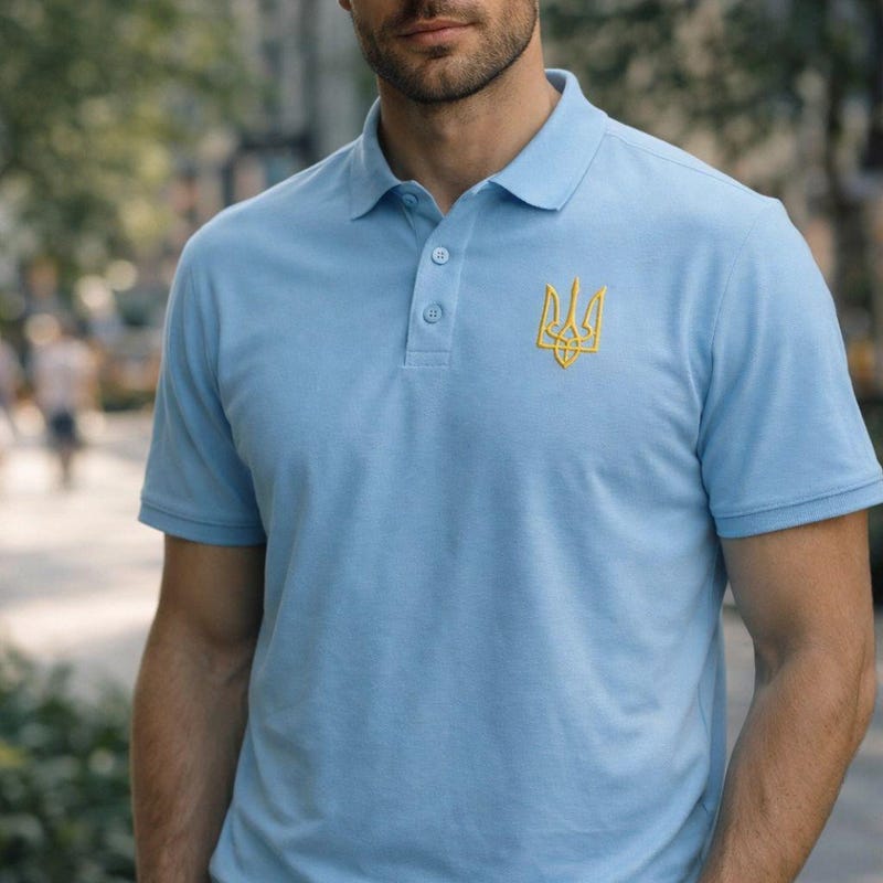 Mens Ukrainian Polo - Etsy