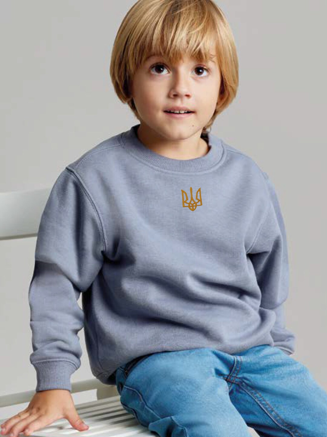 Ukrainian Patriotic for KIDS , Embroidery Sweatshirt, Sweatshirts for ...