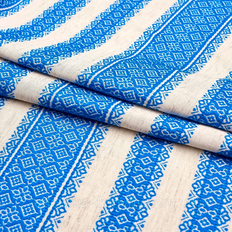 Woven Fabric Ukrainian Ethnic Woven From Carpathian Craftsman Ukraine ...
