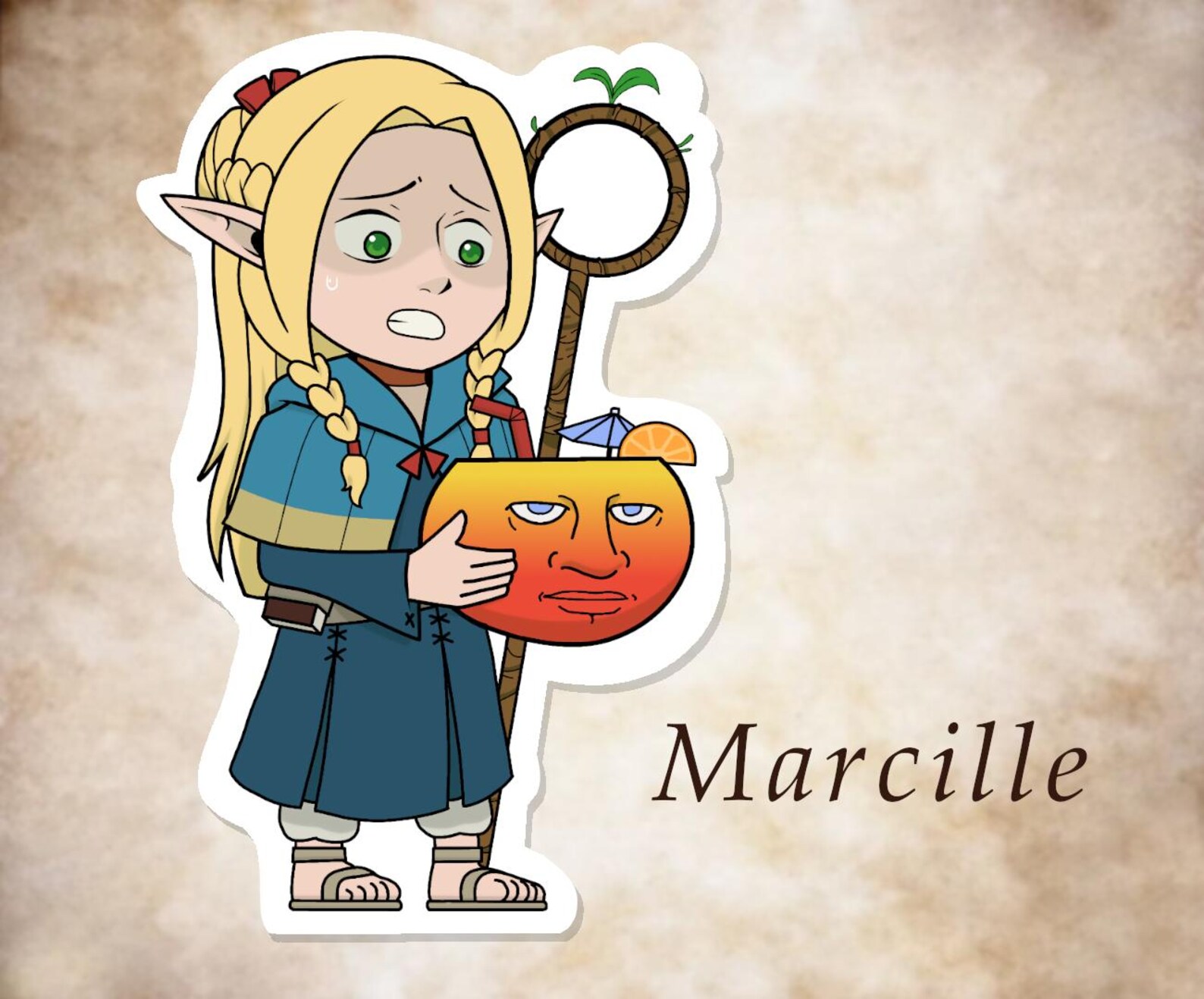 Delicious in Dungeon / Dungeon Meshi Chibi Character Stickers - Etsy